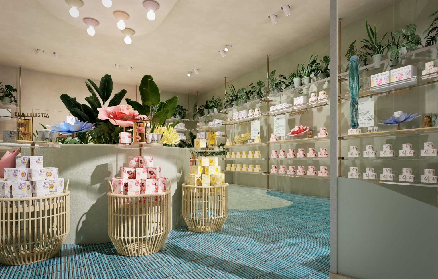 Nouveau concept boutique de thé – Architecture commerciale – Studio ...